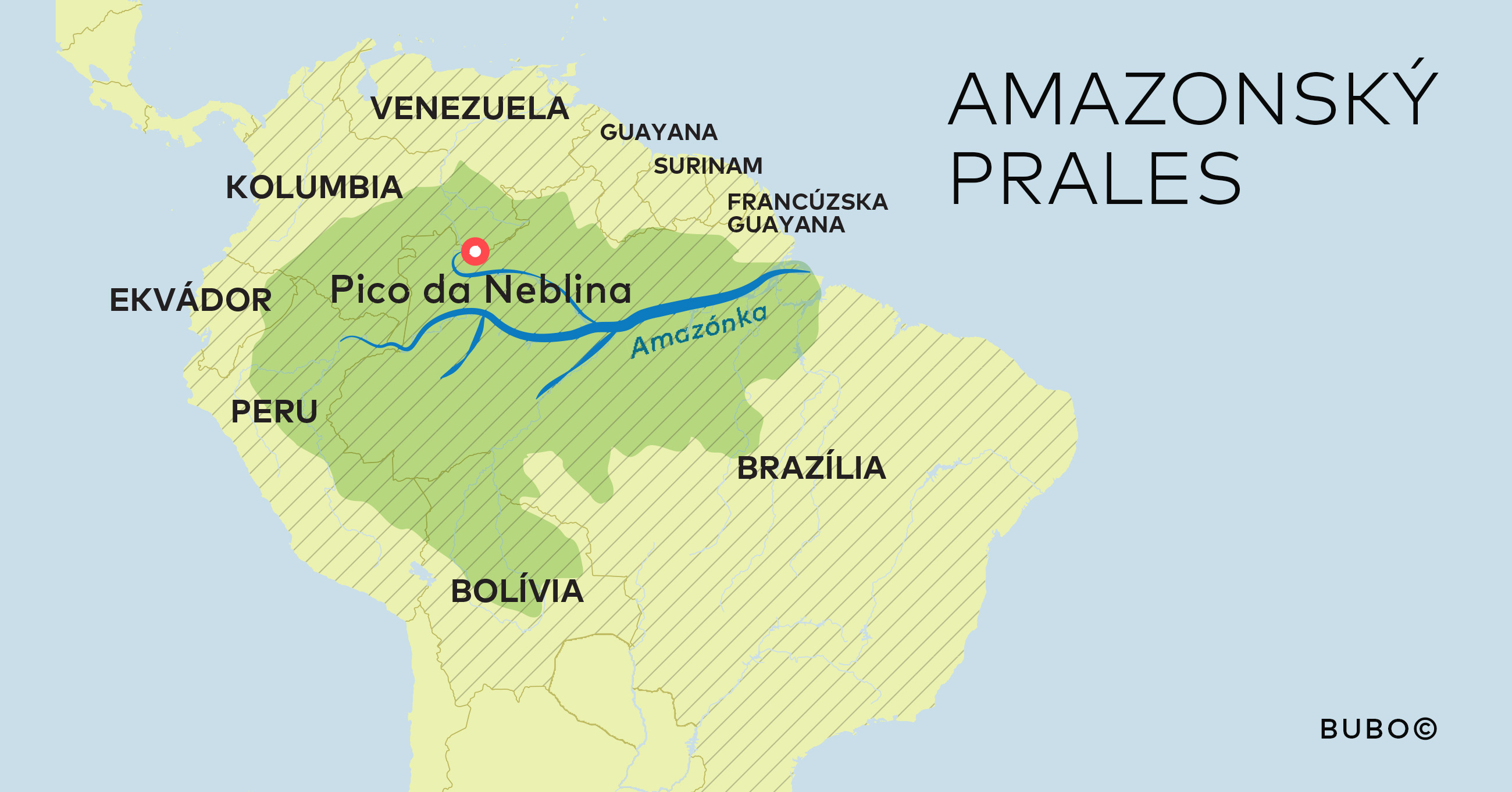 Amazónia, Amazonský prales džungla | Blog BUBO
